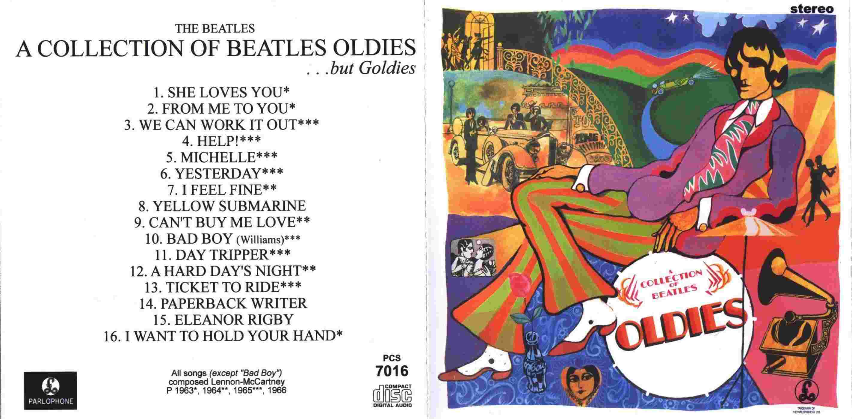 The Beatles A Collection Of Beatles Oldies : Front | CD Covers | Cover ...